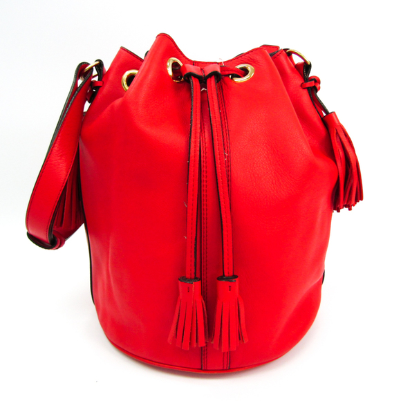 OTHERS | Bags | Jm Davidson Drawstring Type Womens Leather Shoulder Bag ...